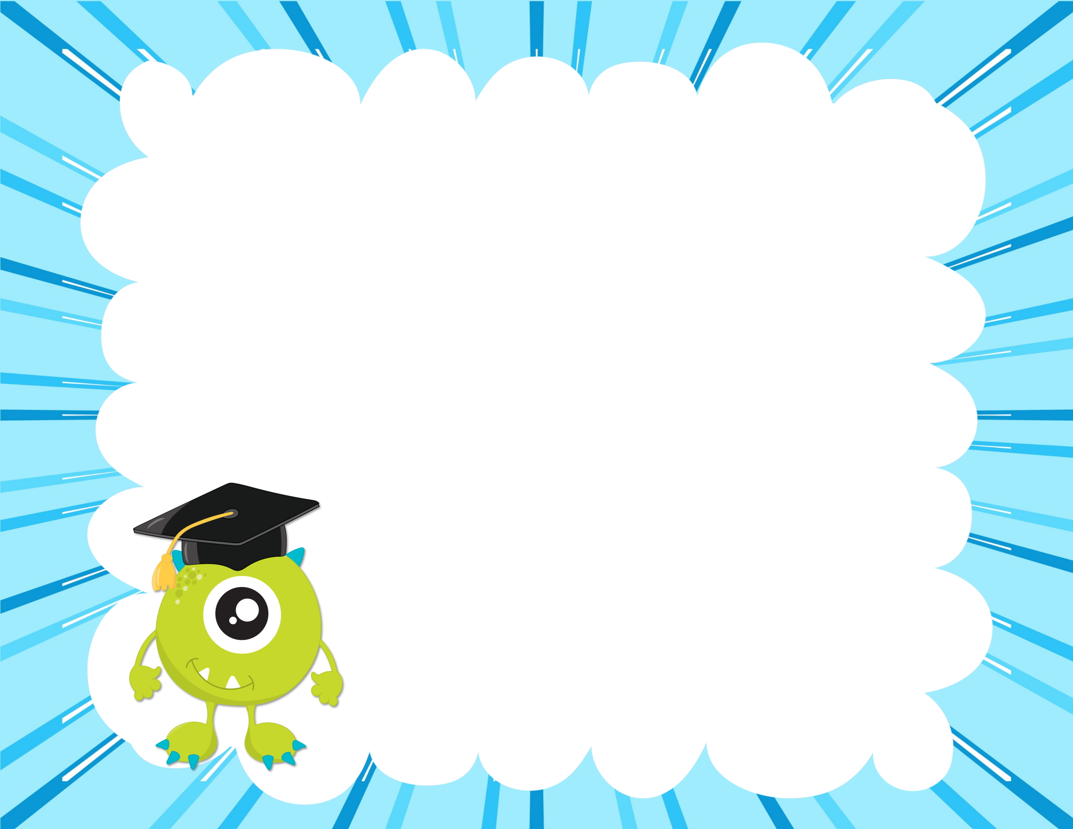 Kindergarten Graduation Borders